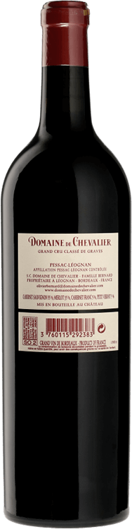 Domaine de Chevalier 2014 red fine wine from Bordeaux
