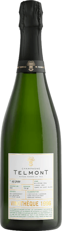 Telmont : Vinothèque 1996 Champagne - Millesima.com.hk