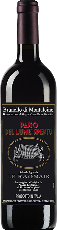 Le Ragnaie : Passo Del Lume Spento 2018 - Millesima.fr